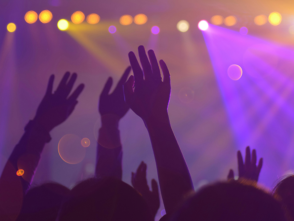 Preparing for an Outdoor Concert in Texas